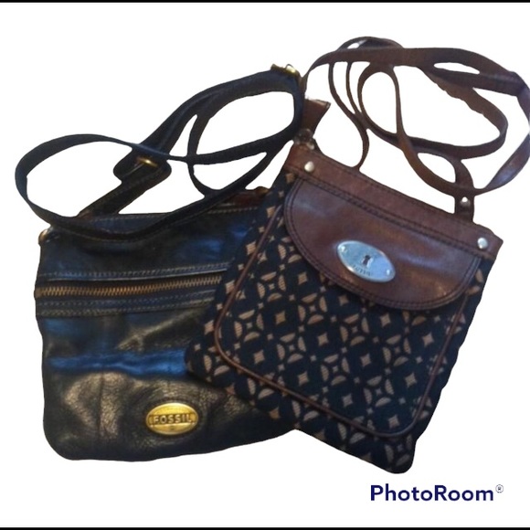 Fossil | Bags | Lot Of Two Fossil Mini Crossbody Bags | Poshmark